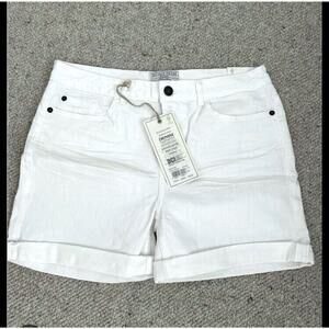 Fat Face | Shorts | Fat Face Womens Solid White Cotton Denim Jean ...